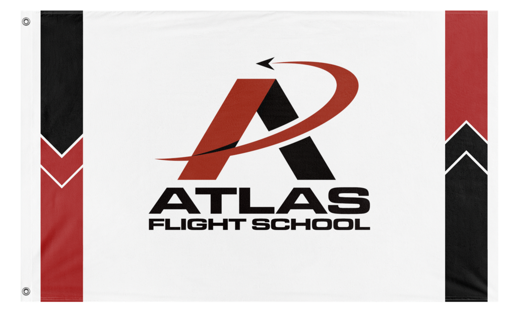 Atlas Flight School flag (Nicholas Stong) (Hidden) – Flagmaker & Print