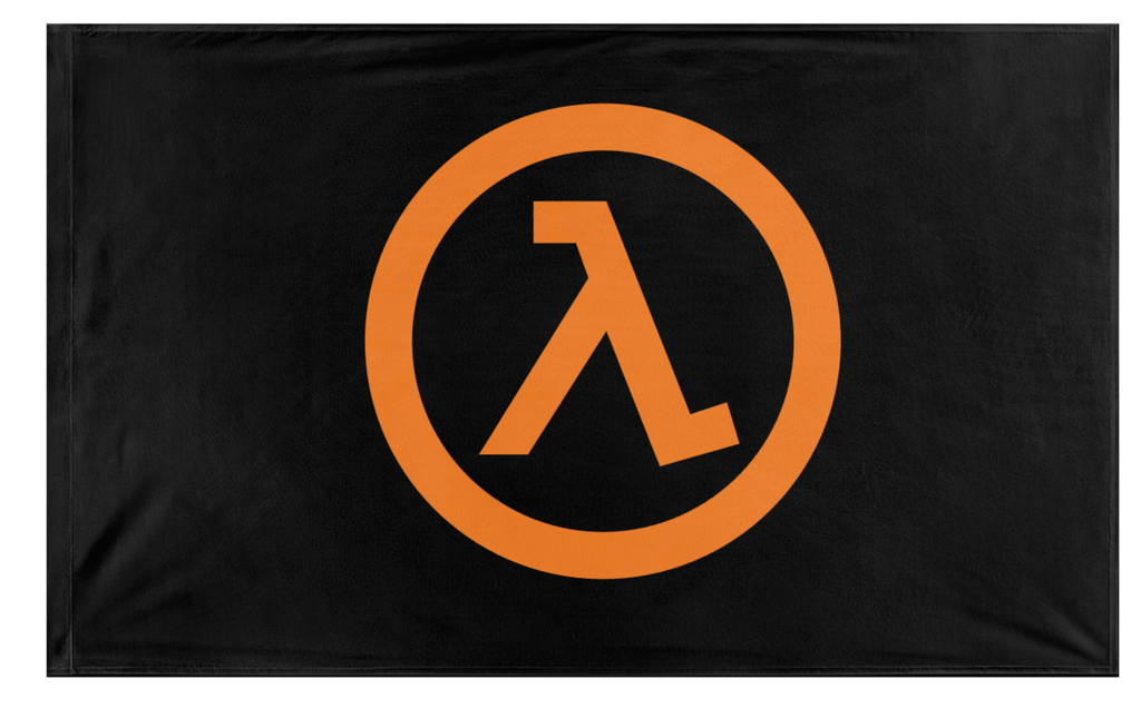 Lambda Resistance flag (Half-Life 2) – Flagmaker & Print