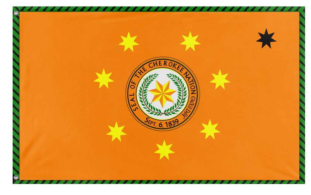 Cherokee Nation flag (Native Americans) – Flagmaker & Print