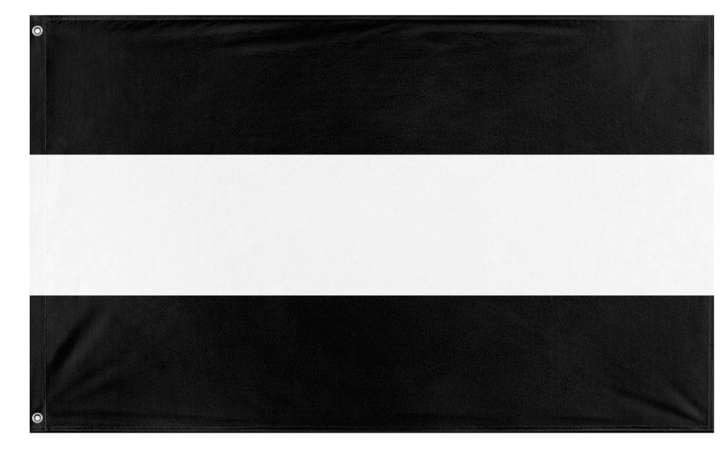 Black and White Striped Flag (Racing & Sports) – Flagmaker & Print