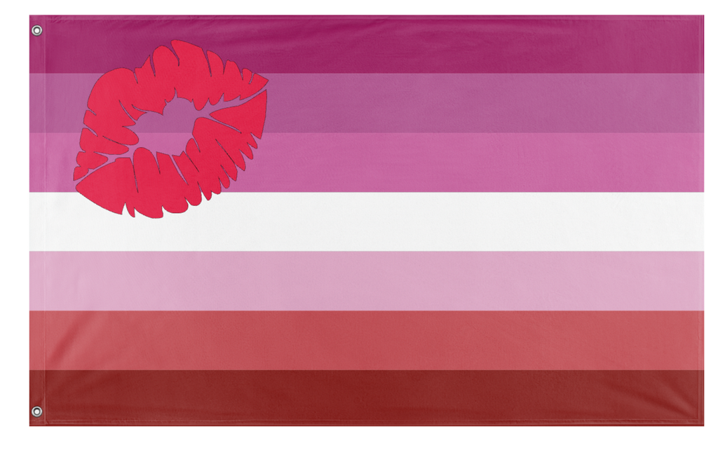 Lesbian Lipstick Flag (LGTBQ+) – Flagmaker & Print