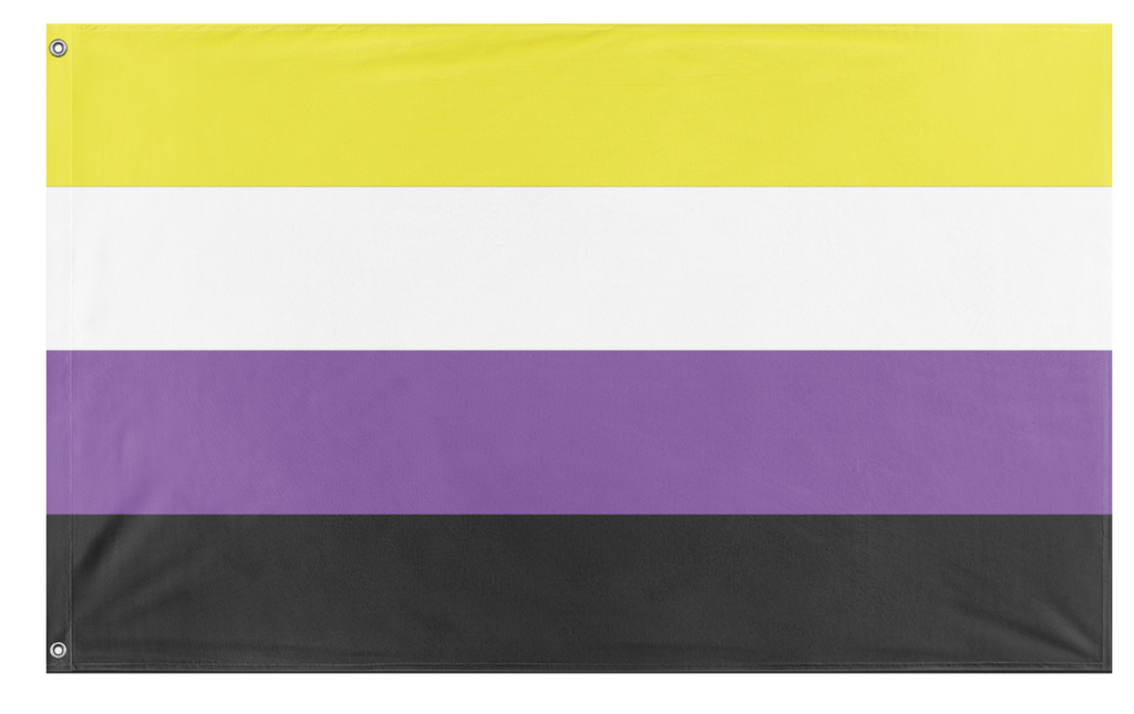 Nonbinary Flag (Pride Movement) – Flagmaker & Print