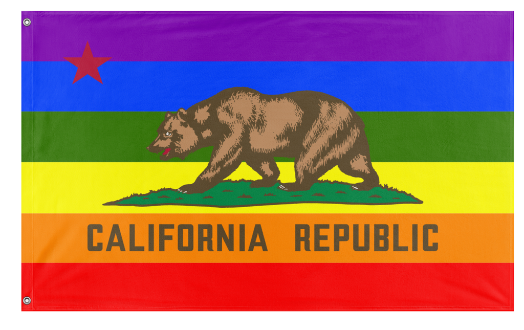 California Pride Flag (Pride Movement) – Flagmaker & Print