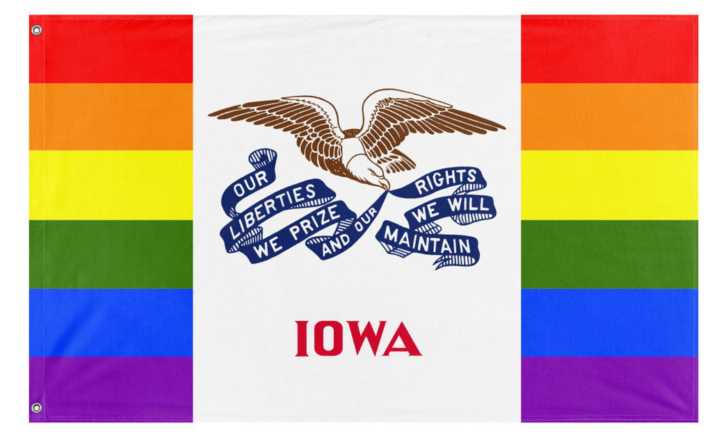 Iowa Pride Flag (Pride Movement) – Flagmaker & Print