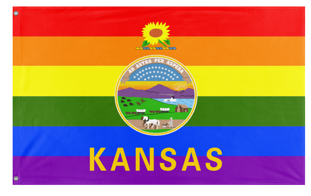 Kansas Pride Flag (Pride Movement) – Flagmaker & Print
