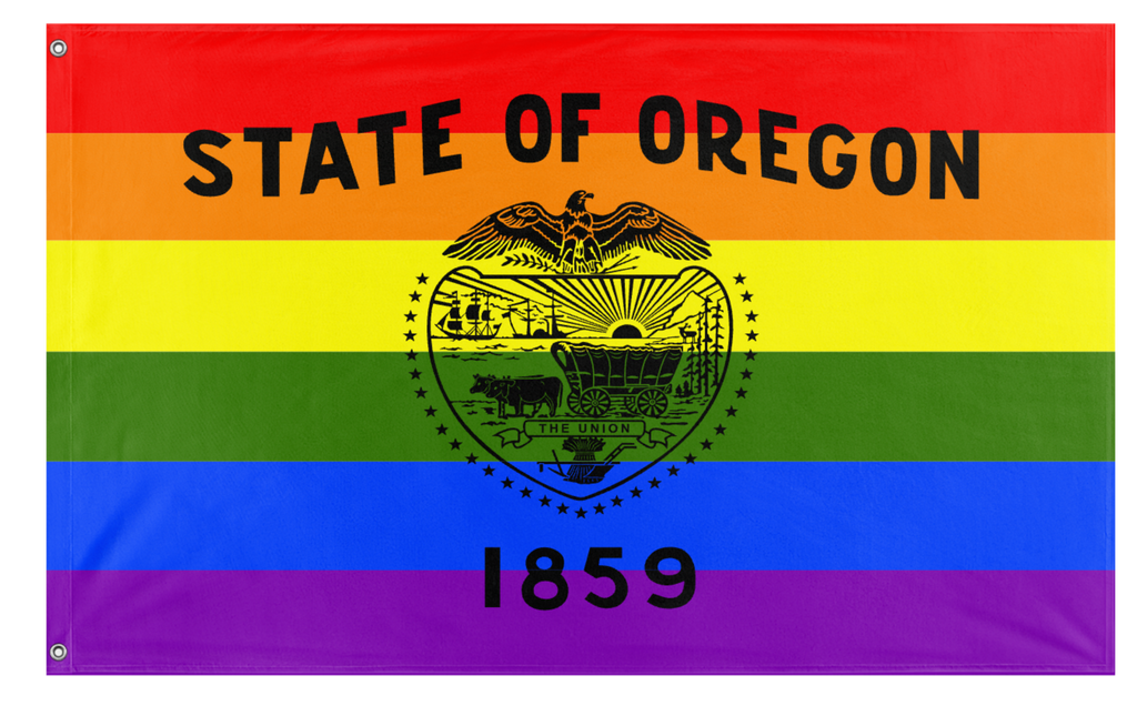 Oregon Pride Flag (Pride Movement) – Flagmaker & Print