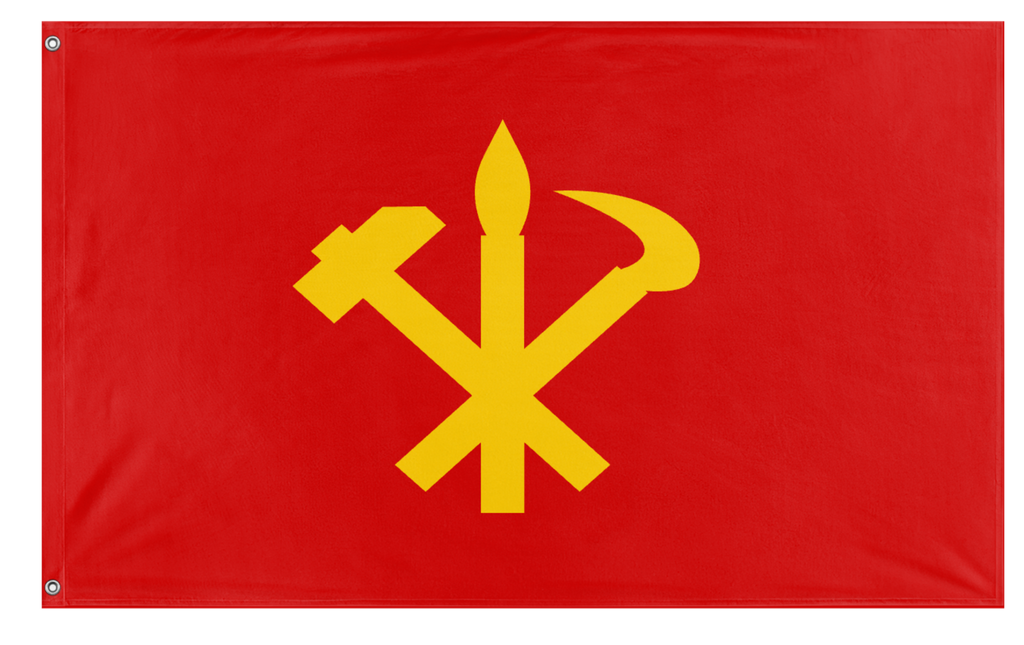 North Korean Communist Party Flag (Korea) – Flagmaker & Print