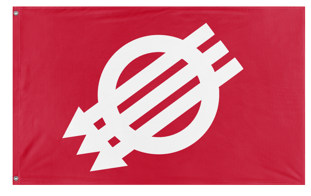 Anti-Authoritarian Flag (Democratic Party of Austria 1920s) – Flagmaker ...