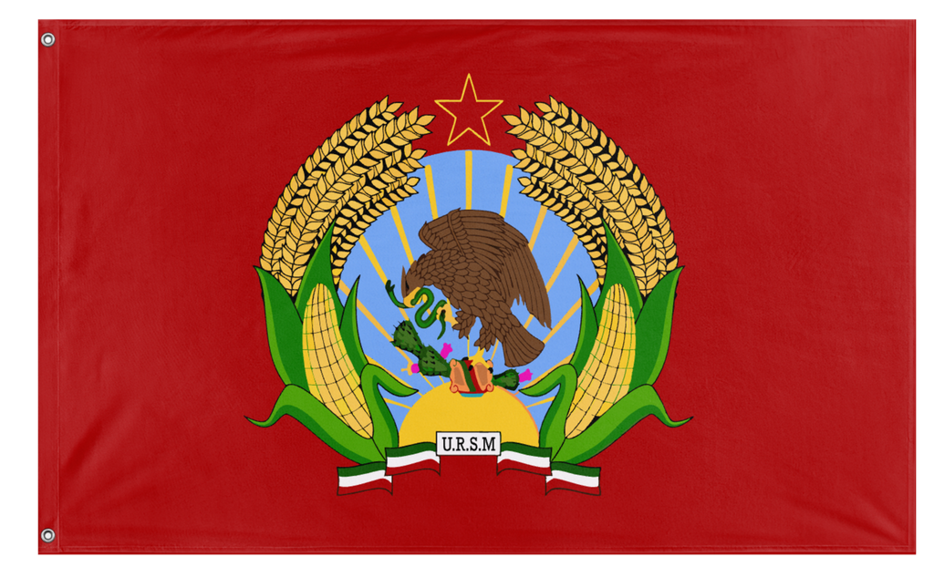 Socialist Mexico Flag (Political) – Flagmaker & Print