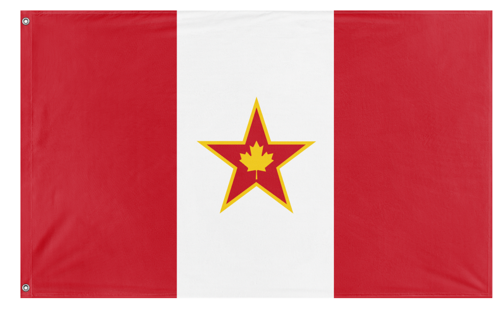 Socialist Canada Flag (Political) – Flagmaker & Print