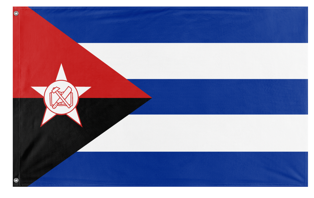 Socialist Cuba Flag (Political) – Flagmaker & Print