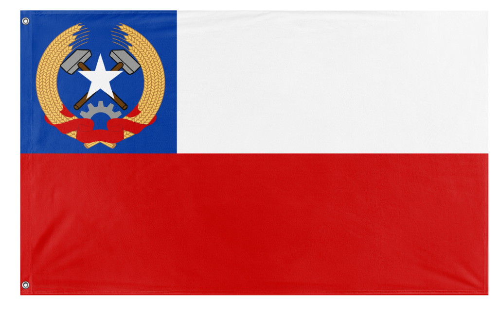 Socialist Chile Flag (Political) – Flagmaker & Print