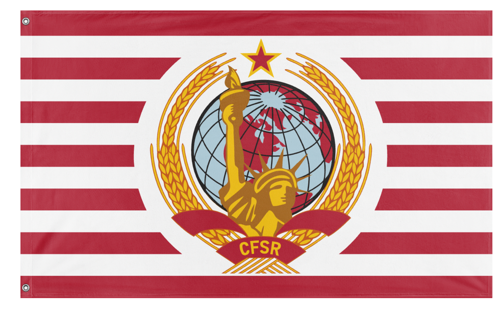 Socialist Commonwealth of the United States Flag - CFSR (Kaiser Cat Co ...