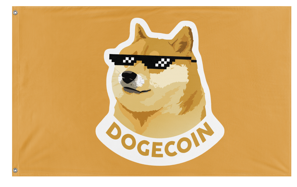 Crypto Doge Flag (The Internet) – Flagmaker & Print