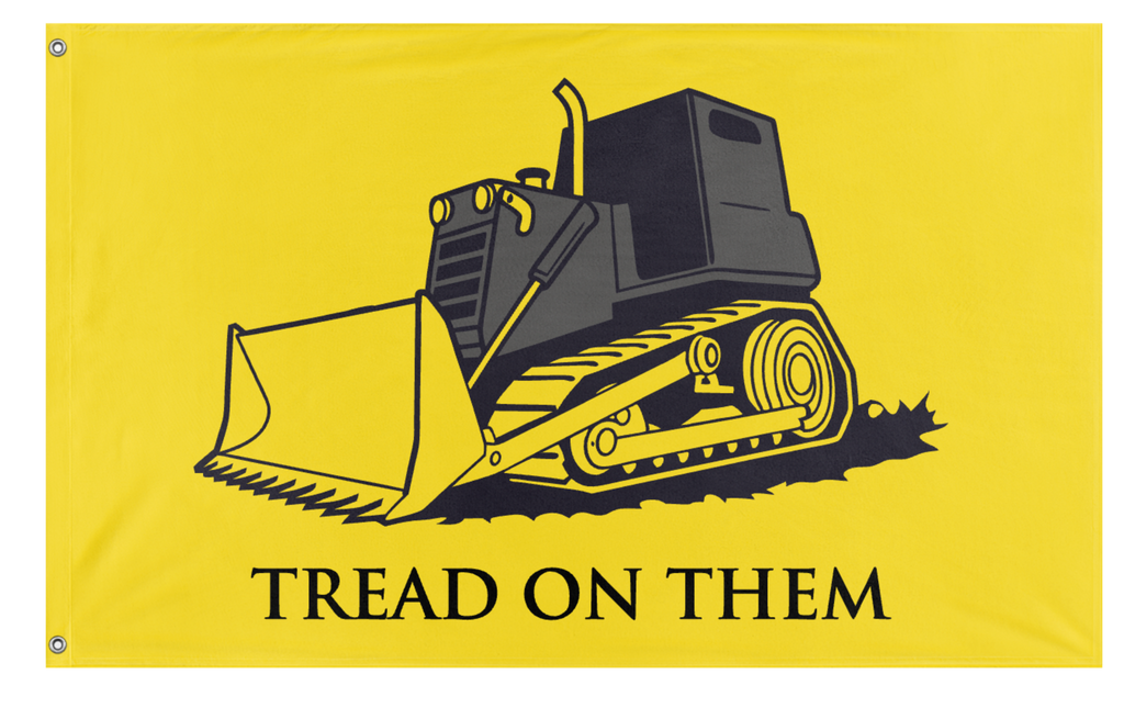 Killdozer Tread On Them Flag (Parody) – Flagmaker & Print