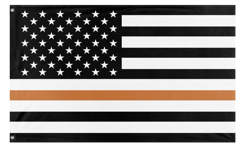 Thin Brown Line Flag (Park rangers / Conservation personnel ...