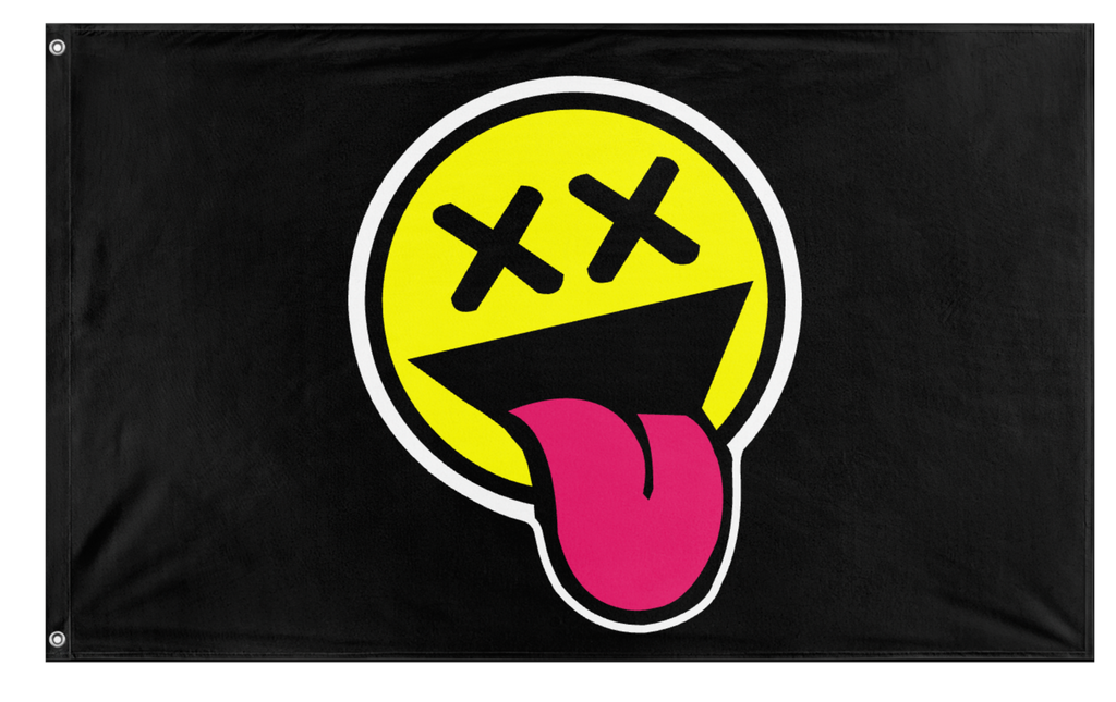 Hardstyle Smile Rave Flag (Subculture) – Flagmaker & Print
