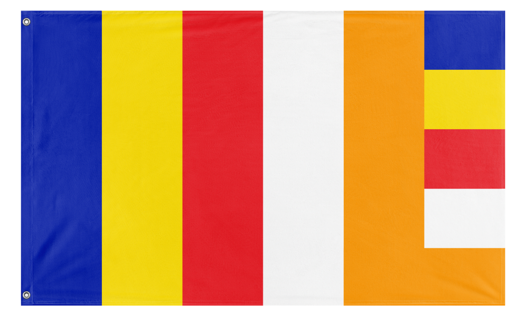 Buddhism Flag (Religious) – Flagmaker & Print