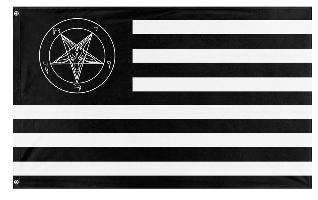 Satanic United States Flag (America) – Flagmaker & Print