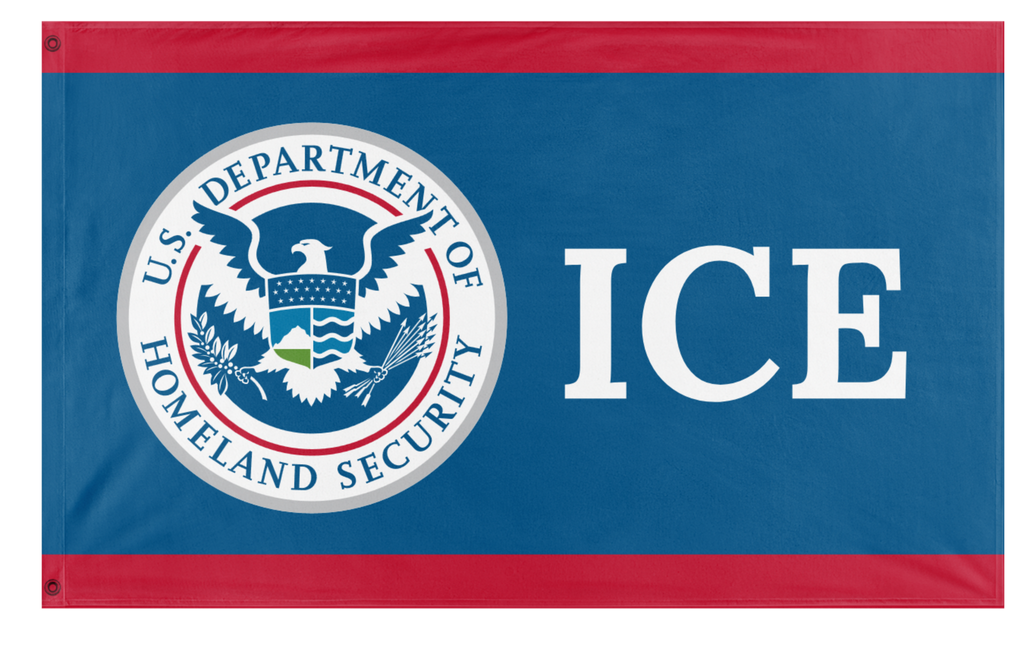 ICE flag (United States Department of Homeland Security) – Flagmaker ...