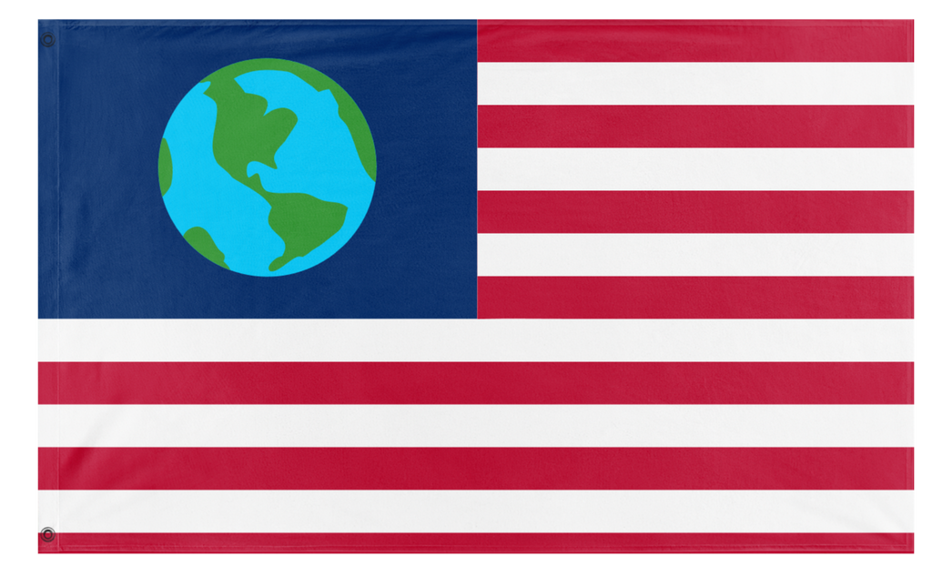 Earthican Space America flag (Futurama) – Flagmaker & Print