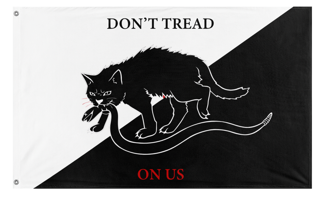 Anarchist Cat flag (Anarcho-Syndicalist Movement) – Flagmaker & Print