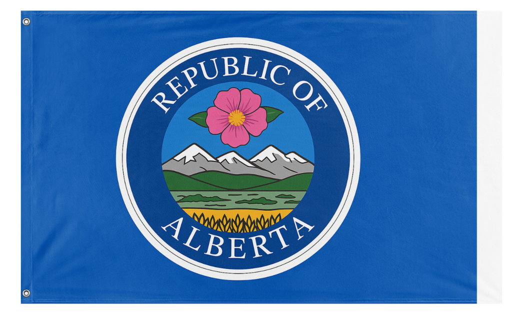Republic of Alberta flag (Ward Beach ) – Flagmaker & Print