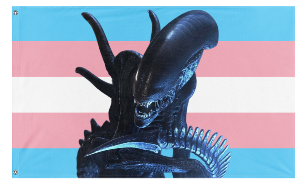 Transxenomorph flag (justyouraveragehellhound ) – Flagmaker & Print