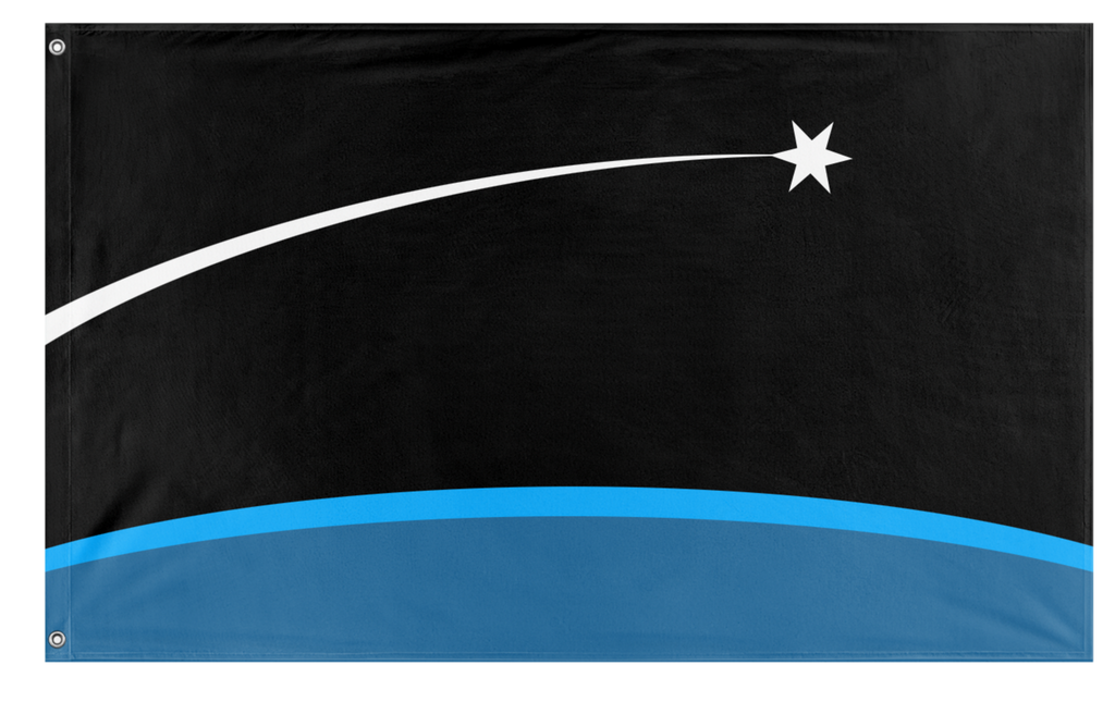 Danaverine Interstellar Program flag (Miller) – Flagmaker & Print