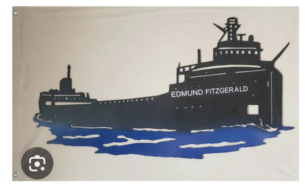 Edmund fitzgerald flag (Me) – Flagmaker & Print