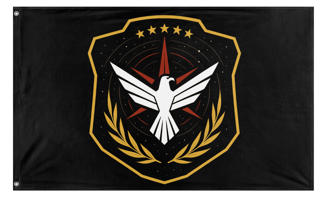 Terran Republic flag (Blacklight) – Flagmaker & Print