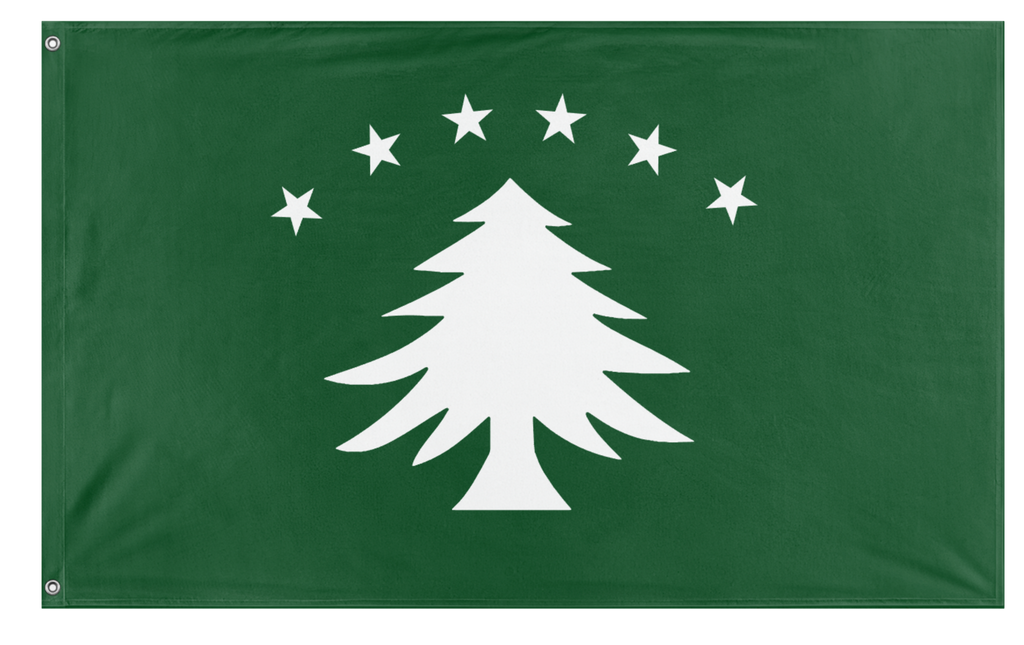 New England Green Tree flag (Kaiser Cat Collective) – Flagmaker & Print