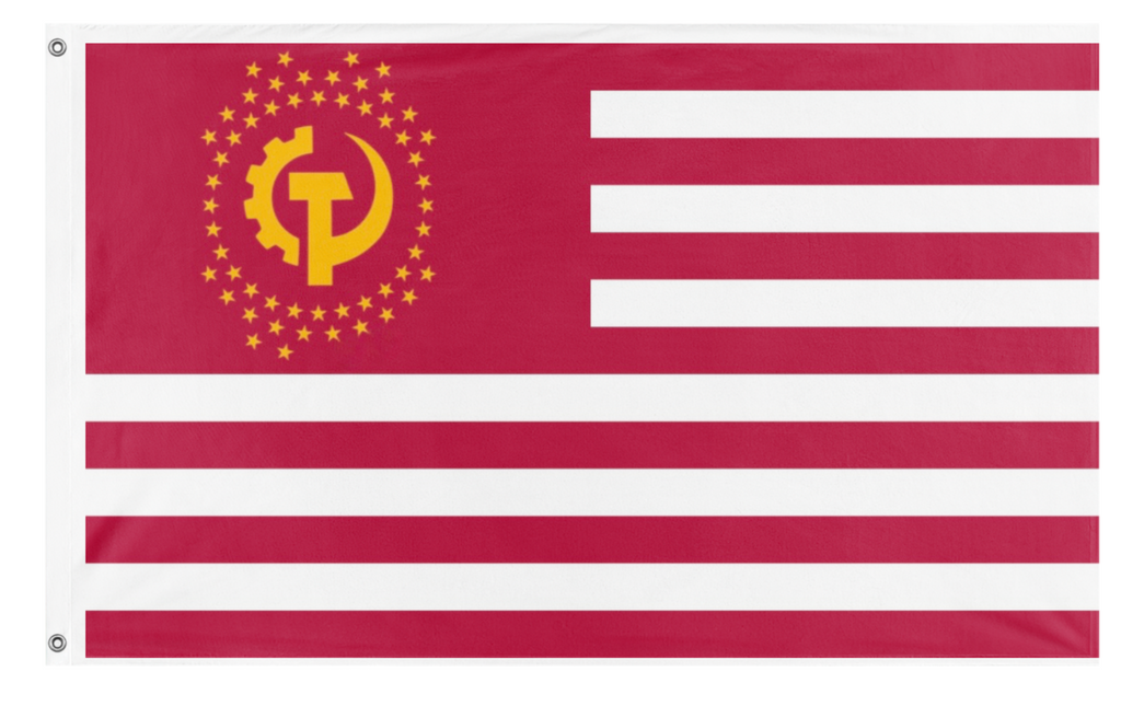 Communist States of America conceptual design flag (EC) – Flagmaker & Print