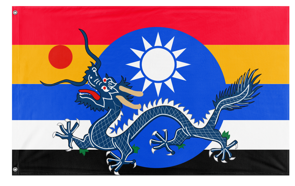 China Constitutional monarchy flag (DT) – Flagmaker & Print