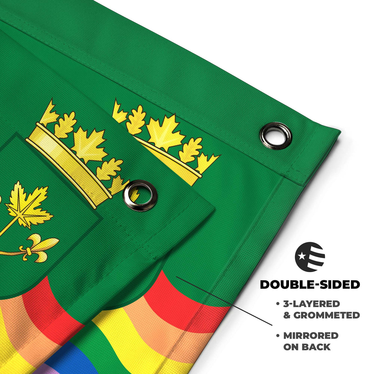 Atlantic Canadian Pride Flag [Double-Sided] – Flagmaker & Print