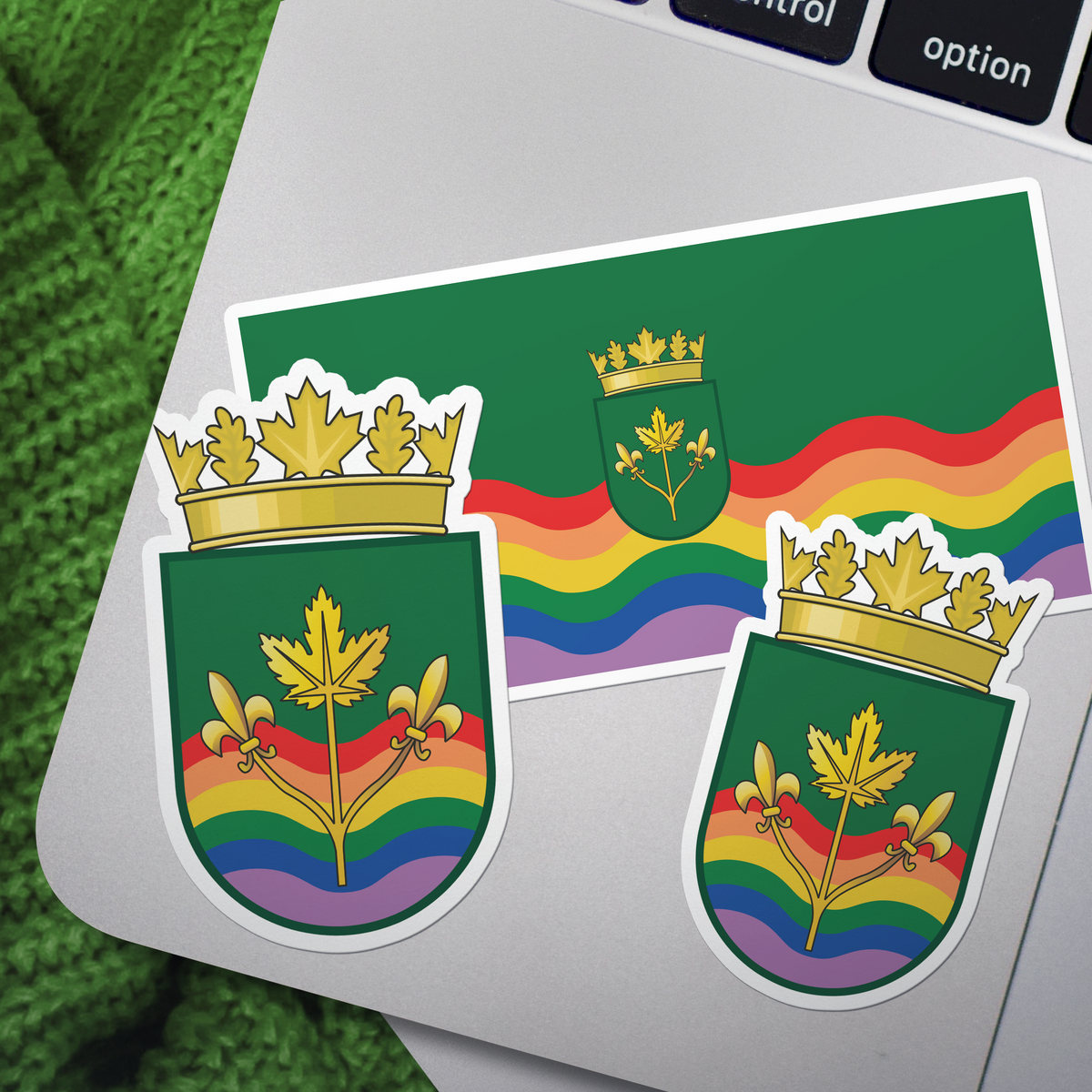 Atlantic Canadian Pride Flag - Big Sticker sheet – Flagmaker & Print
