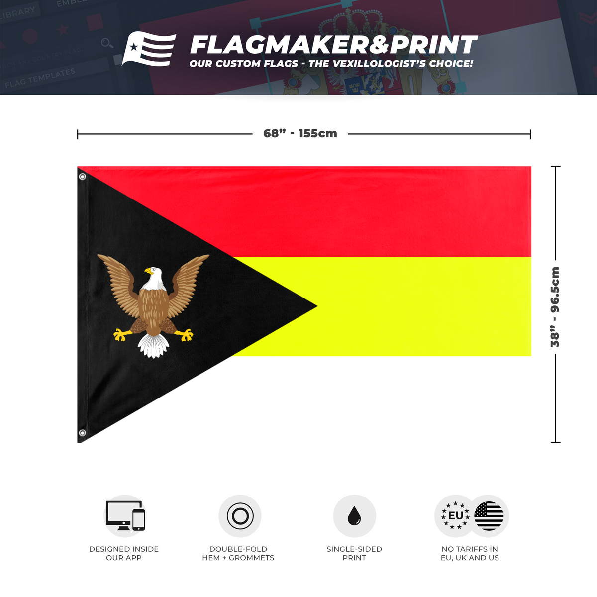 True American Flag (Logan Paschedag) – Flagmaker & Print