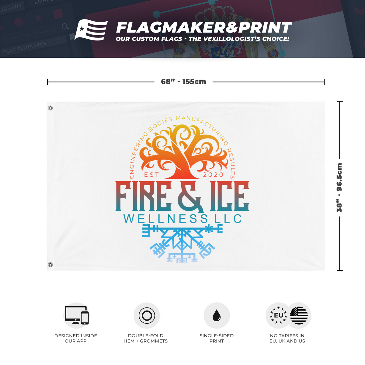 Fire and Ice flag (MDD) (Hidden) – Flagmaker & Print