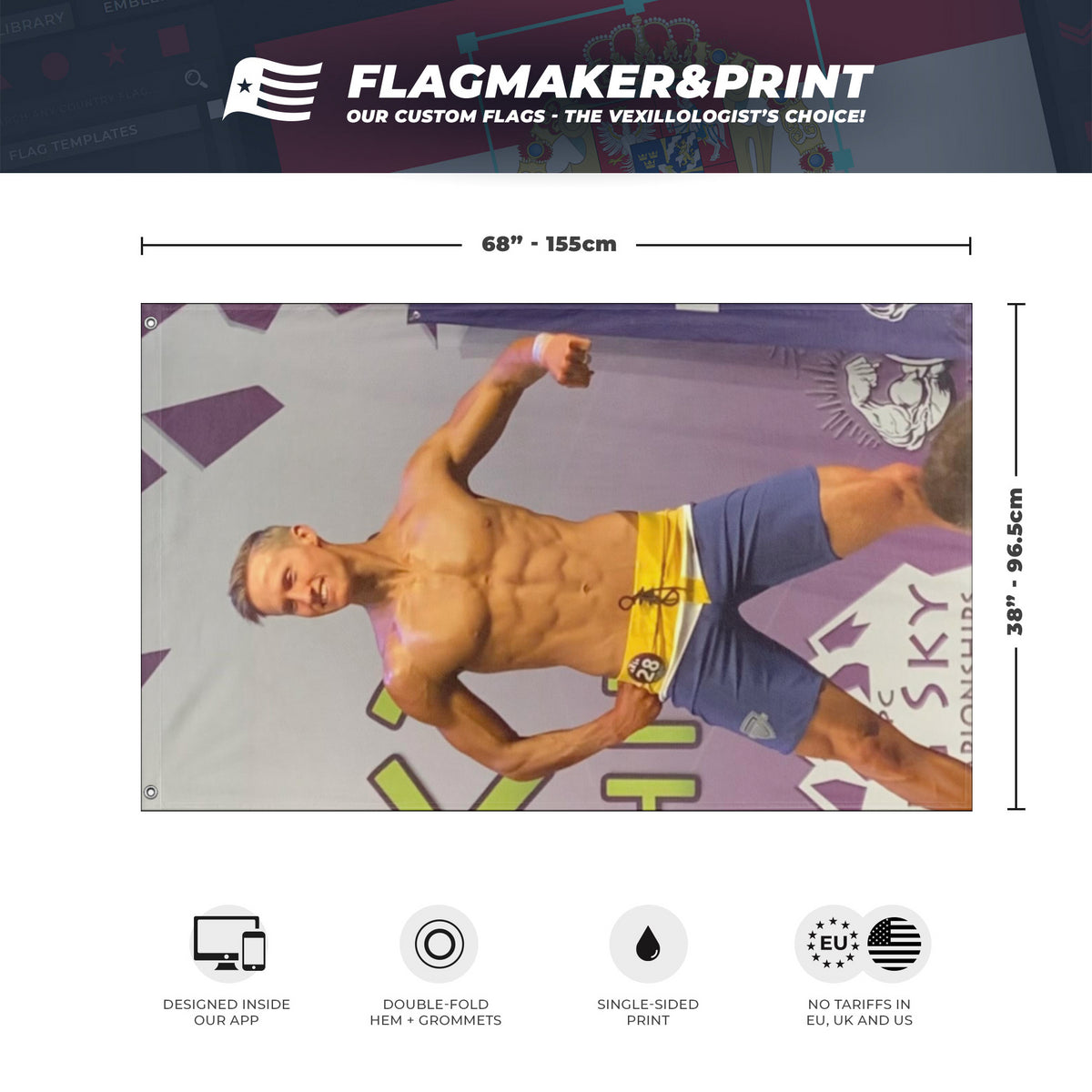 Worm Flag (SHH) (Hidden) – Flagmaker & Print