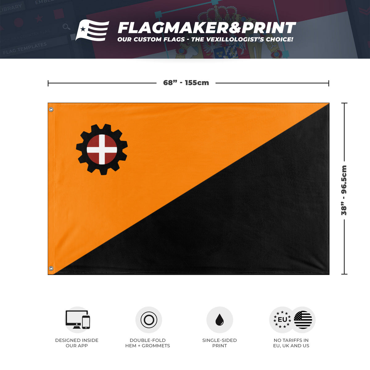 Froogian Mutualism flag (Froog) – Flagmaker & Print
