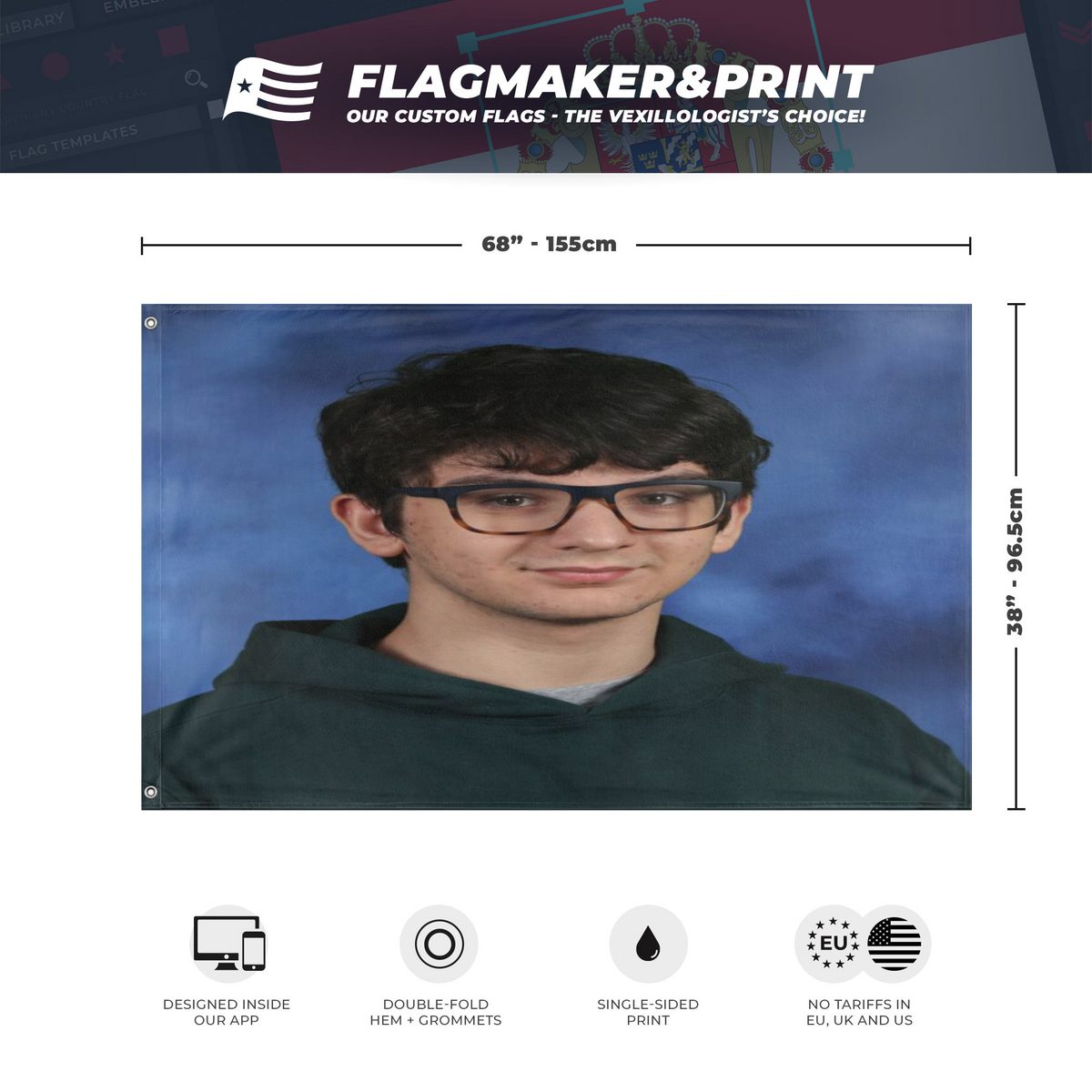q flag (q) (Hidden) – Flagmaker & Print