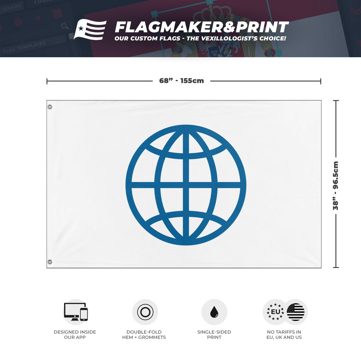 Chirld flag (Flag Mashup Bot) – Flagmaker & Print