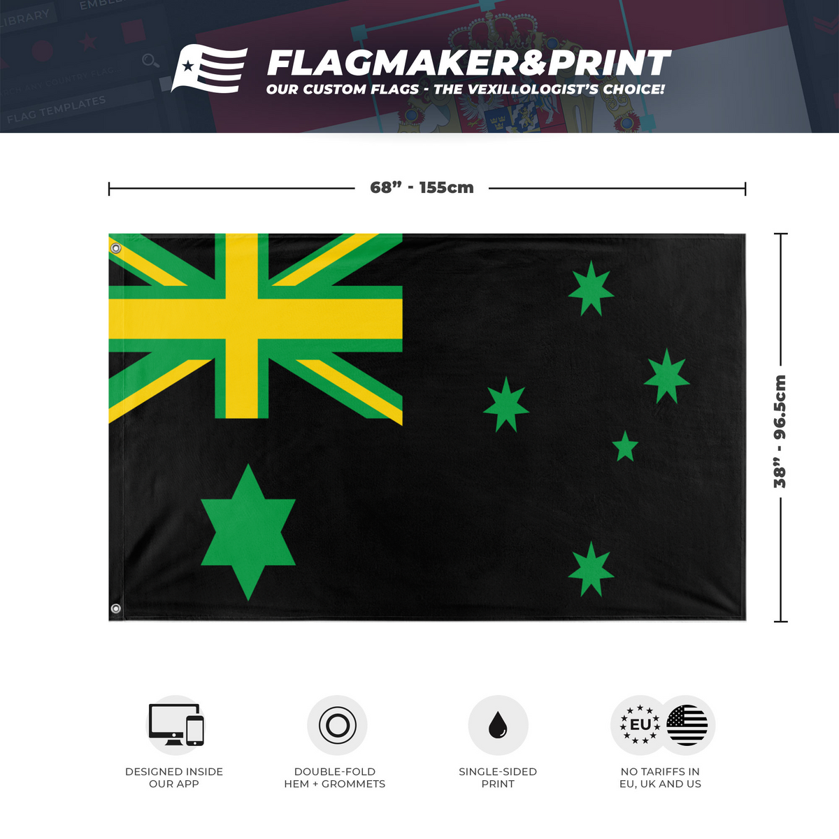 Republic of Australia flag (Flag Mashup Bot) – Flagmaker & Print