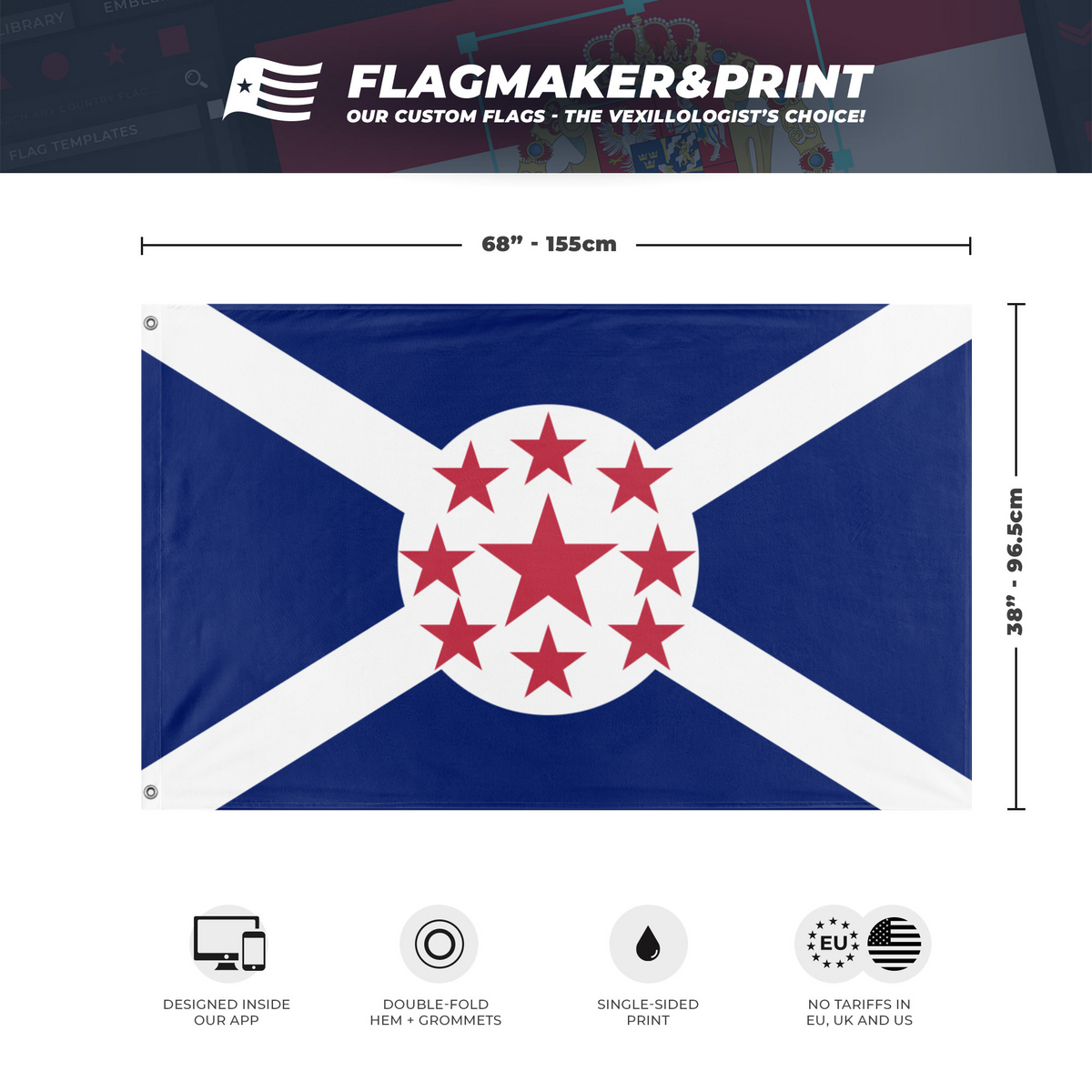 Empire of Austria flag (Nick sears) – Flagmaker & Print