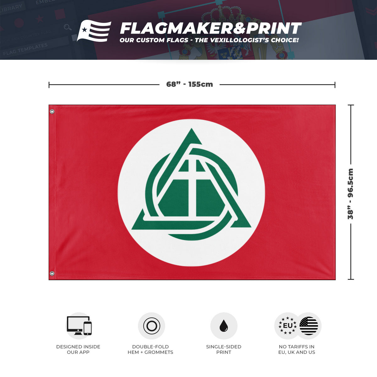 Synarchist flag (froog) (Hidden) – Flagmaker & Print