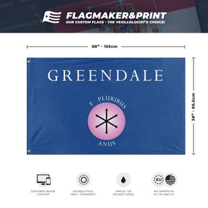 Greendale flag (Community) – Flagmaker & Print