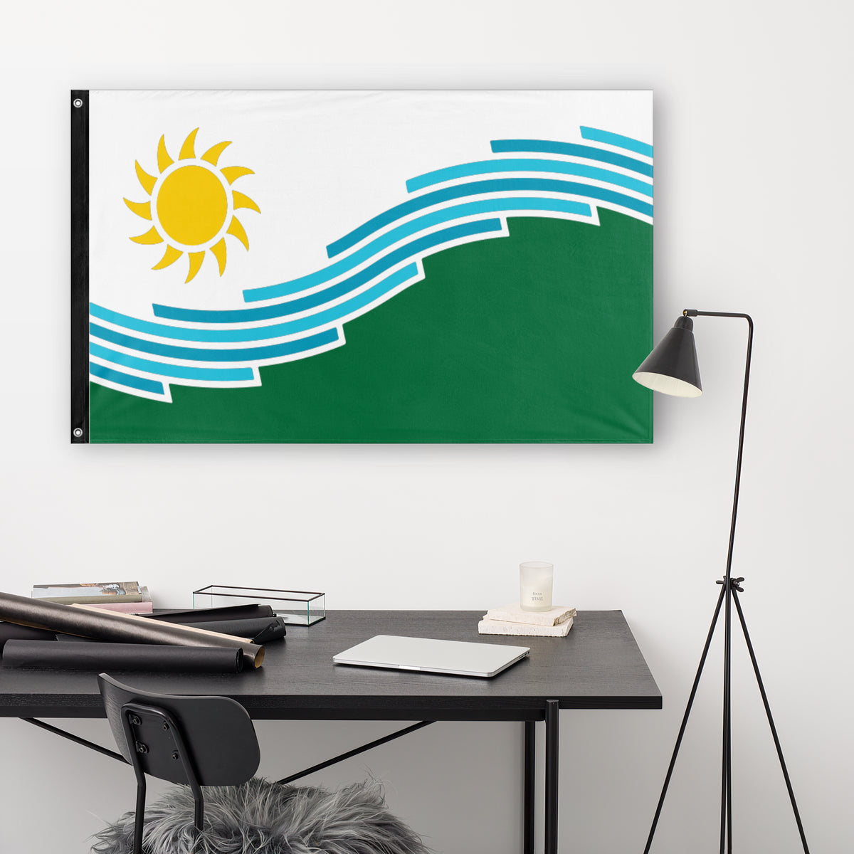 Spokane City flag (Derek Landers) (Hidden) – Flagmaker & Print