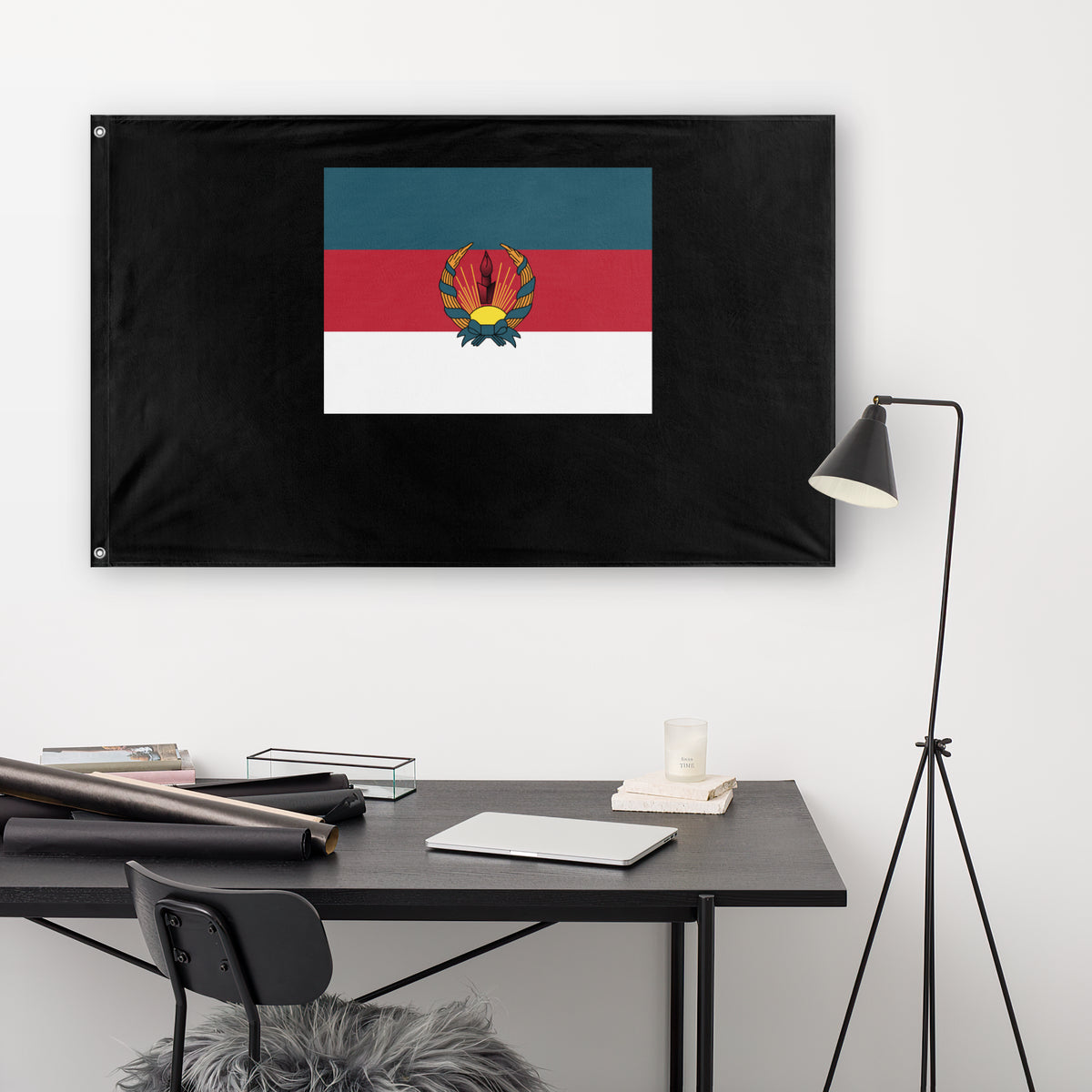 New of Mahabad flag (Flag-Mashup-Bot) – Flagmaker & Print