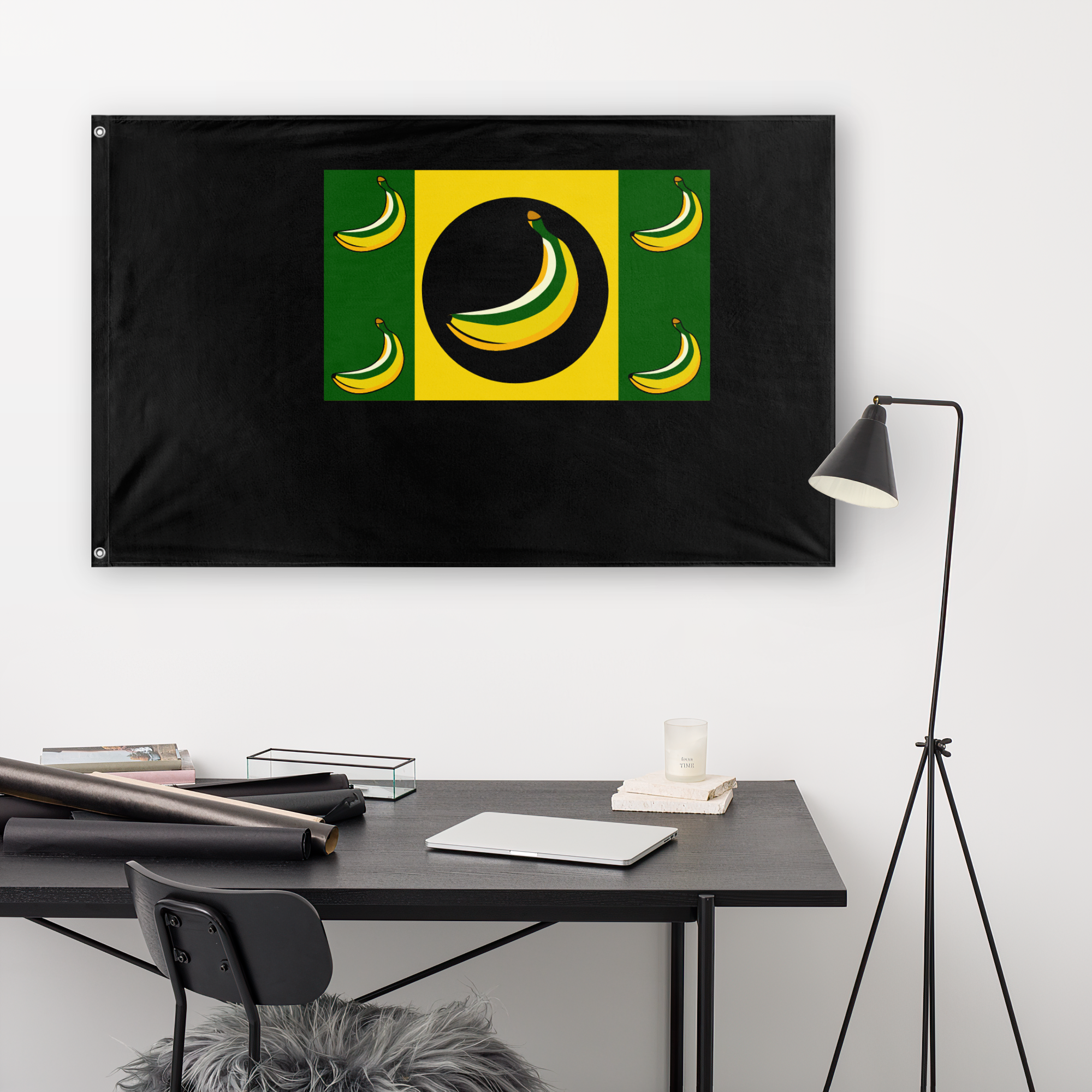 Banana Freedonia flag (Flag-Mashup-Bot) – Flagmaker & Print