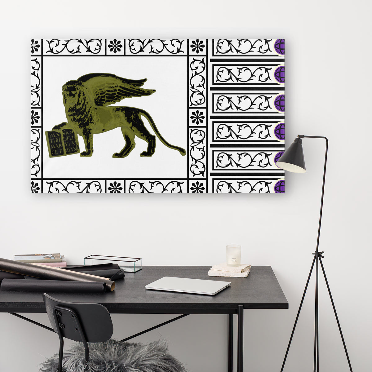 Most Korea flag (Flag-Mashup-Bot) – Flagmaker & Print